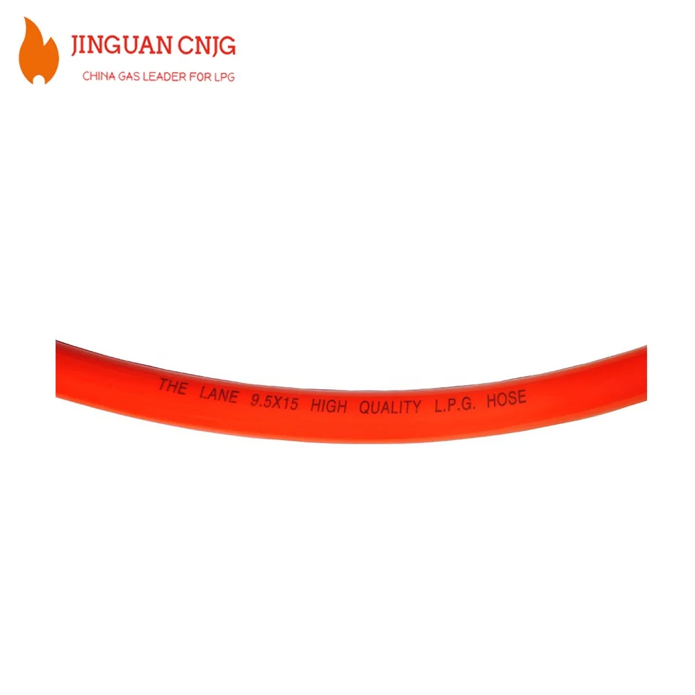 Orange Pvc Lpg Gas Pipe Hose,Plastic Pvc Propane Gas Pipe,Gas Cooking Grill Connection Hose ...