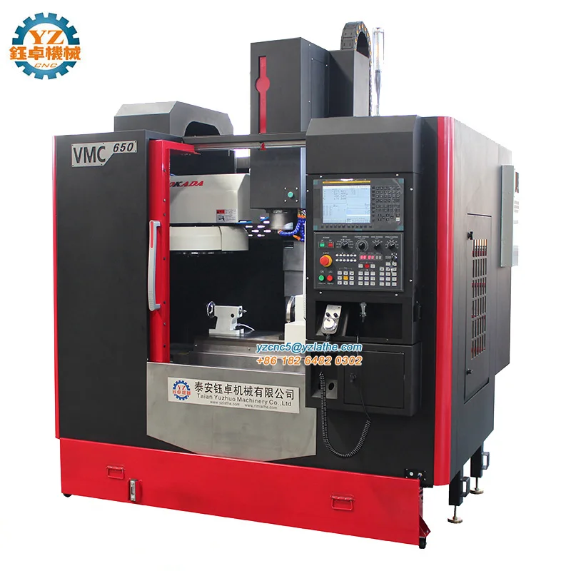 Vmc650 Chinese Cnc Milling Machine Cnc Machining Center - Buy Cnc ...