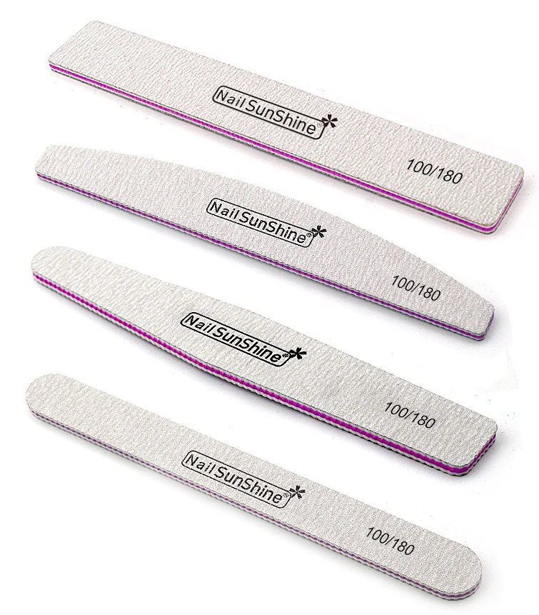 Sunshine High Grade Nail File Custom Printed Nail Files Disposable ...