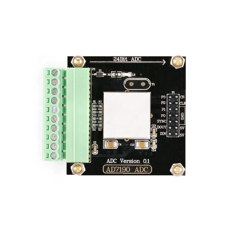 Ad7190 Adc Analog To Digital Conversion Module Digital Weighing 24 Digital To Analog Converter ...