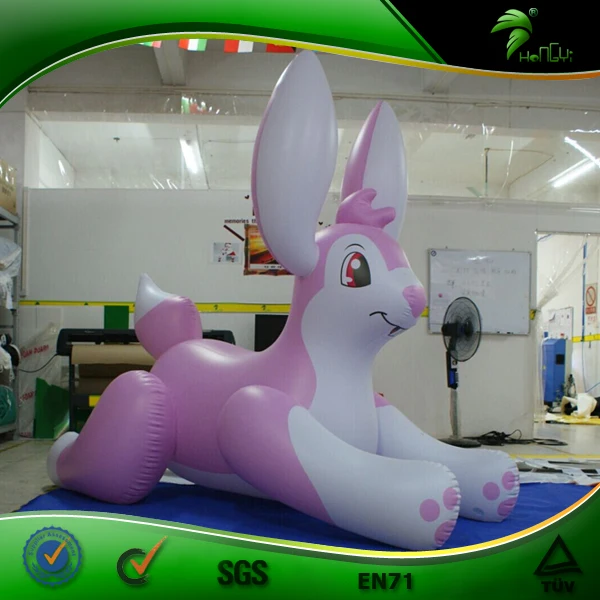 Puffypaws Bunny - Customizable Inflatable Toy for Events