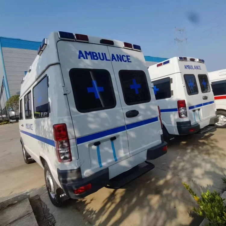 Iveco Medical Ambulance Long Axis High Top With Medical Equipment Icu ...