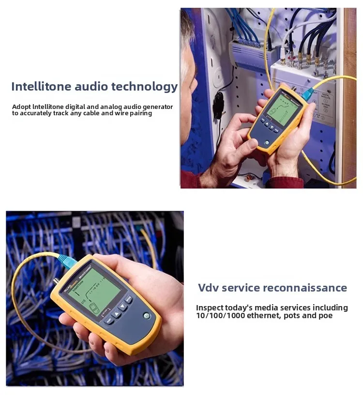 Fluke MS2-100/MS2-Kit/MS2-TTK Microscanner2 Network Cable Verification ...