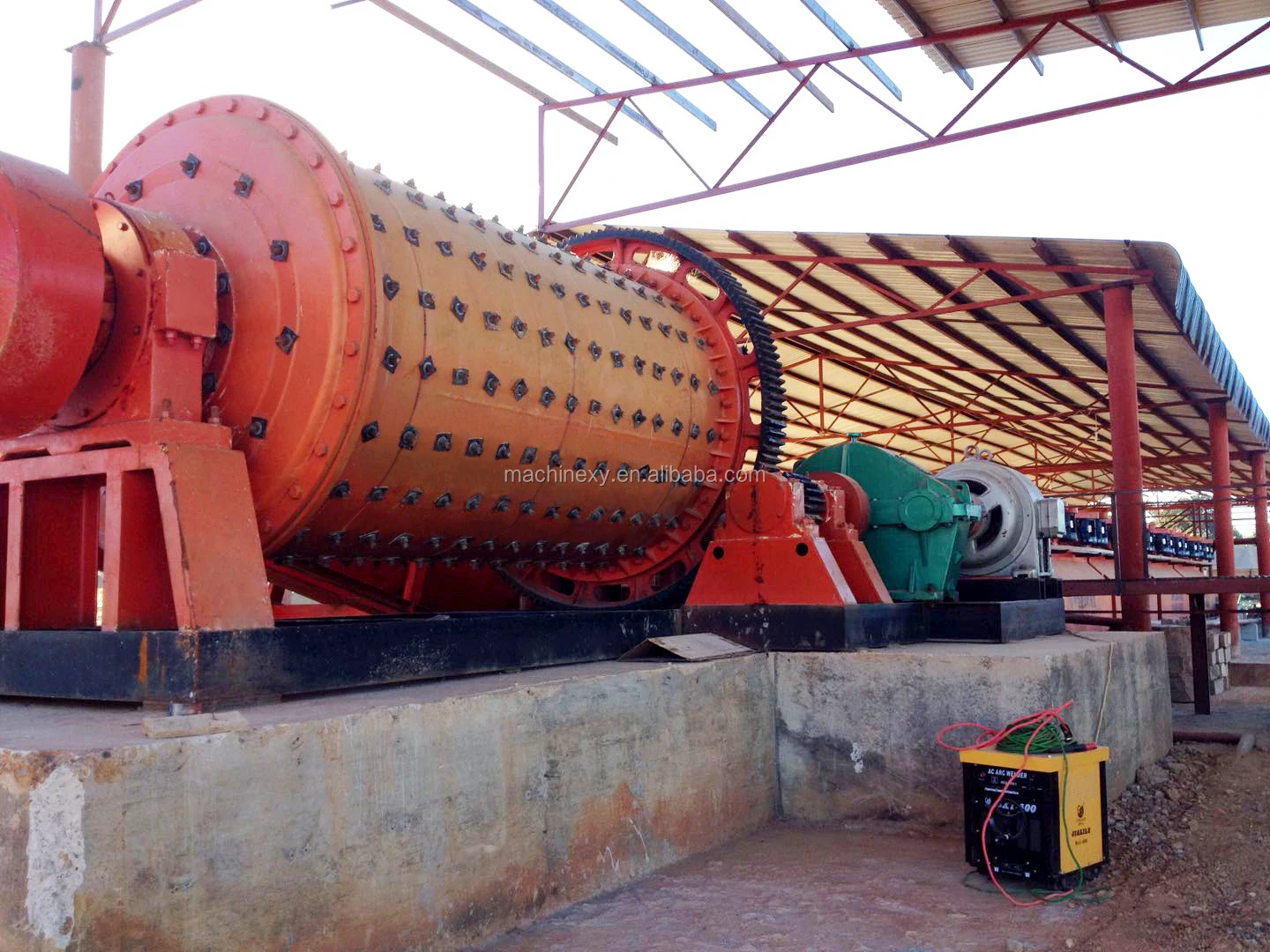 Mineral Separator Mini100tpd Rock Gold Mine Process Plant Equipment ...