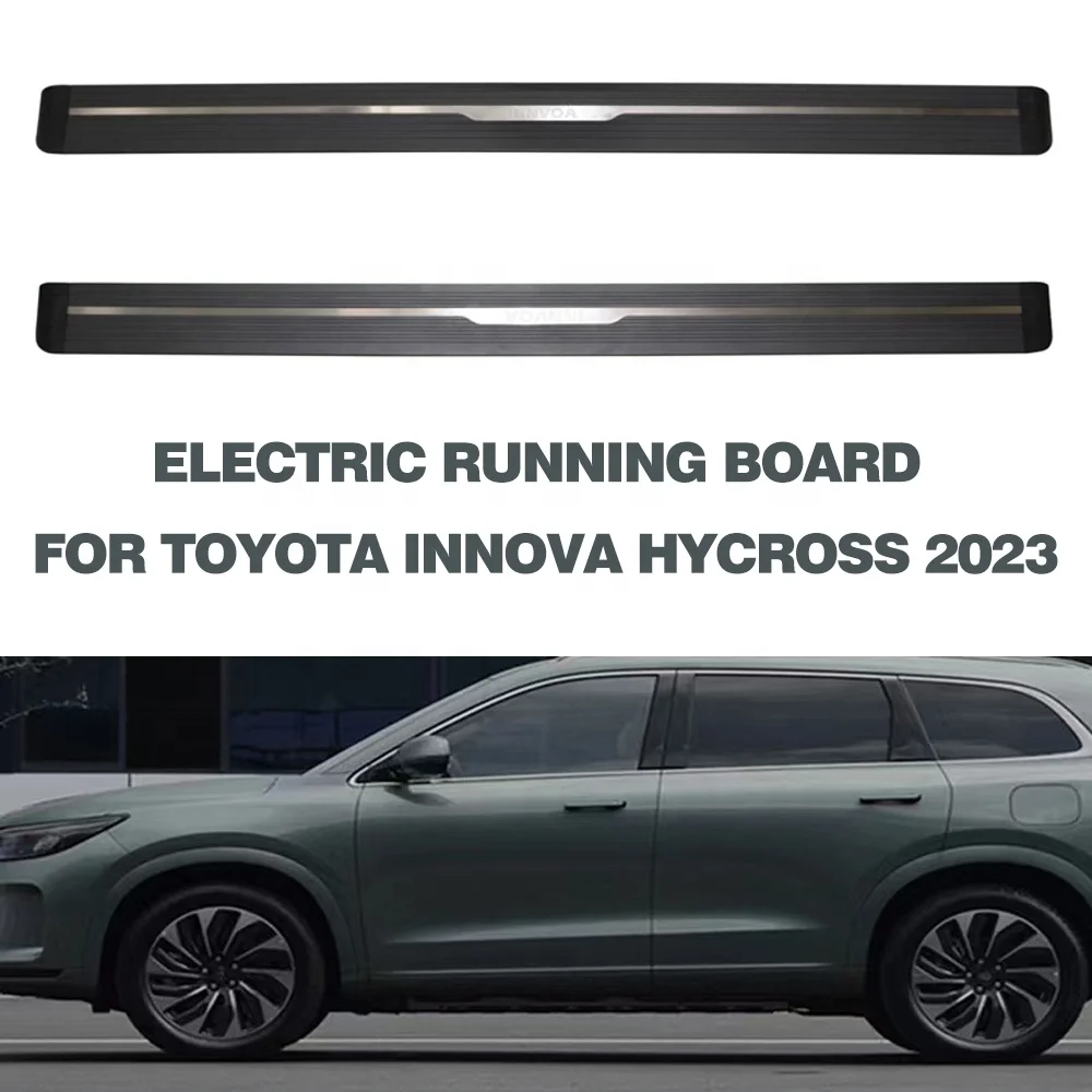 Toyota Innova Hycross Side Steps - Aluminium & Electric