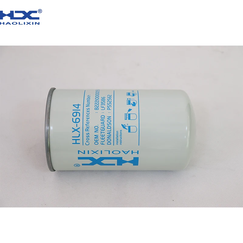 Lube Oil Filter Me074013 Ks141c Me130968 Me074235 B222100000551 15201 ...