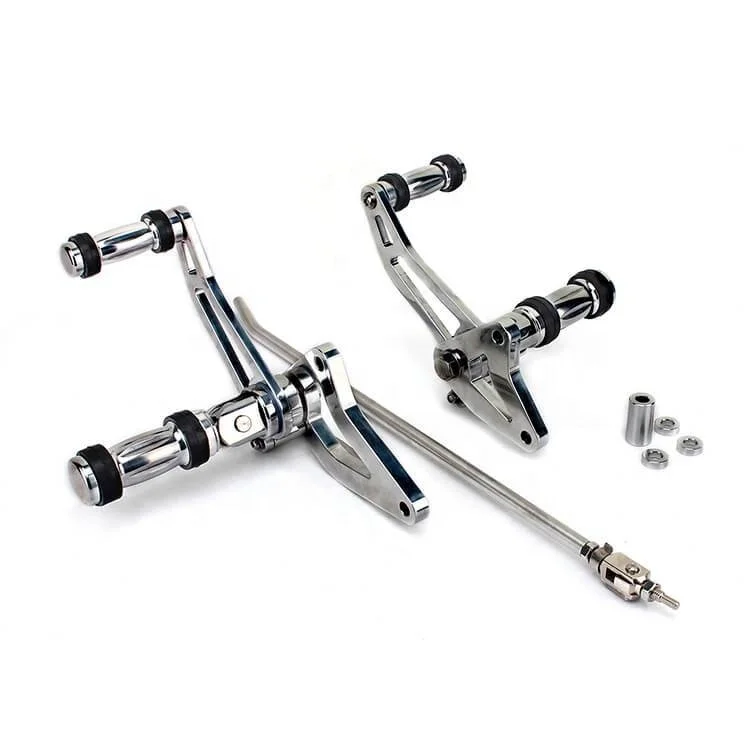 High Quality CNC Motorcycle Aluminum Alloy Rear Sets Footrest for Dyna ...