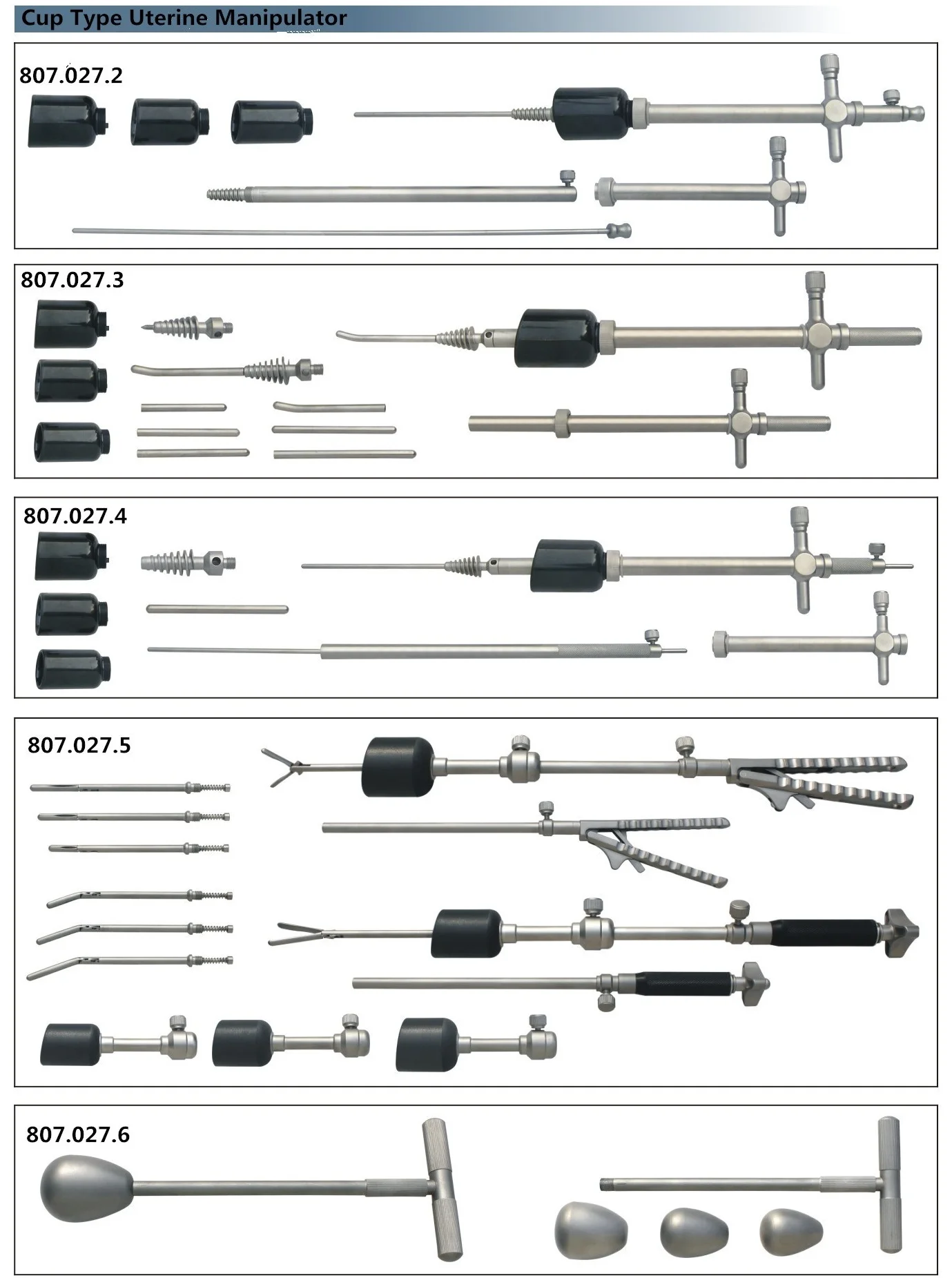 Laparoscopic Cup Type Gynecology Uterine Manipulator Surgical ...