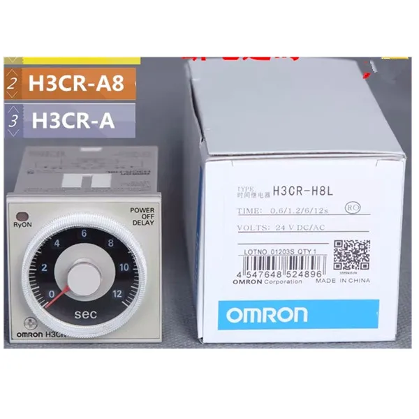 Time Relay H3cr-a8 H3cr-a H3cr-a8e H3cr-h8l 220v 24v Time Delay Relay ...