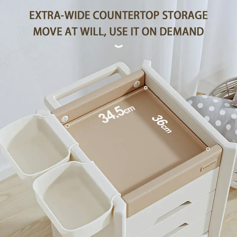 Movable Dustproof Storage Oyuncak Dolabi Baby Clothes Cabinet Kids ...
