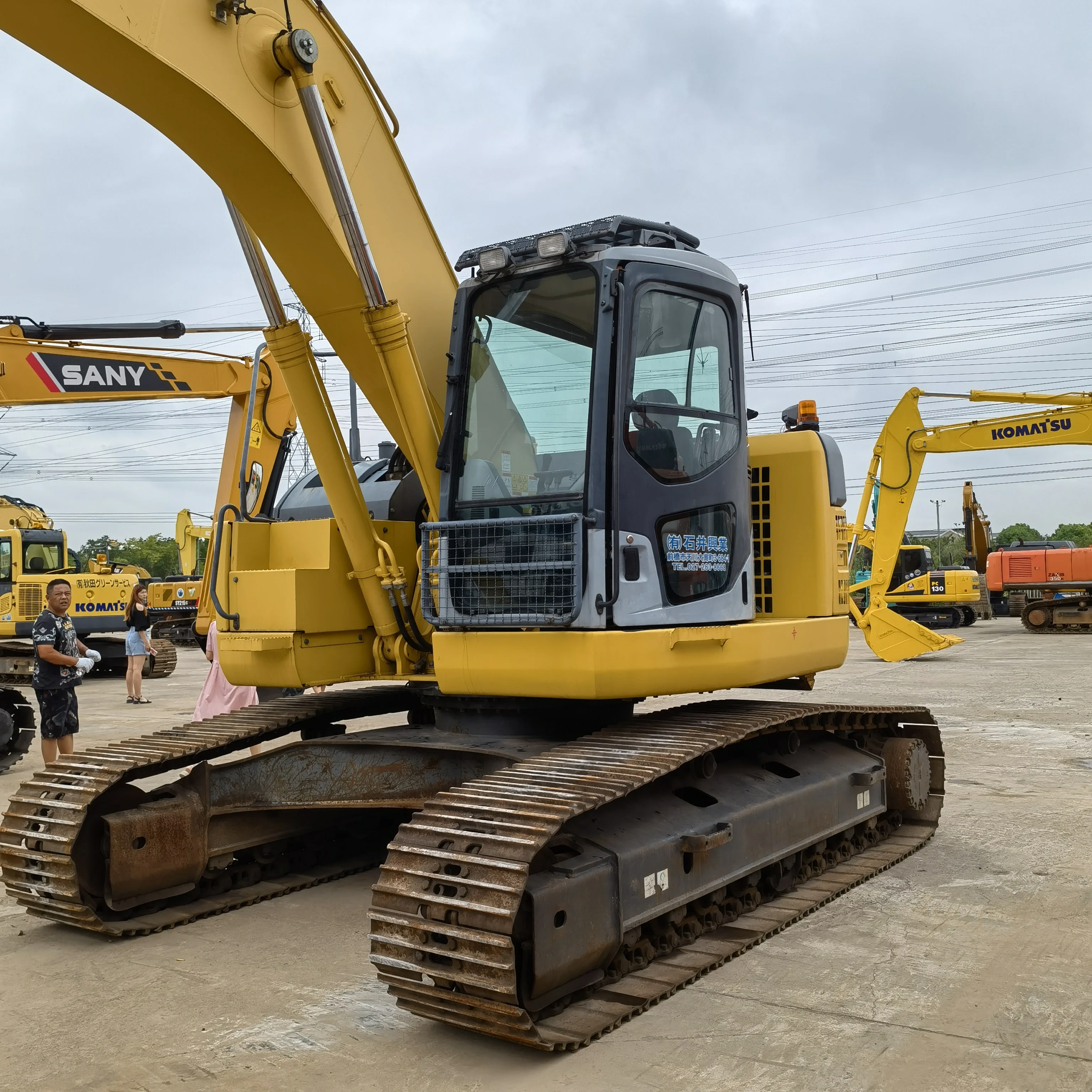 Original Japan Used Excavator Komatsuu Pc228us With Low Working Hours ...