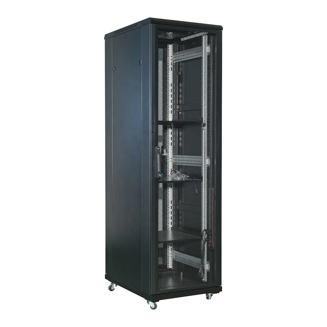 42u 600x1000 Server Rack Price 22u 27u 32u 36u BLACK OEM Data Center ...