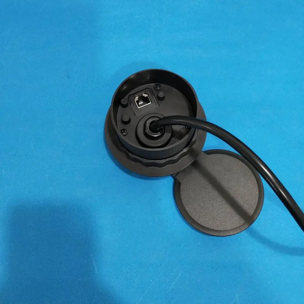 80mm Hole Size Desktop Power Socket with 1 European Power
