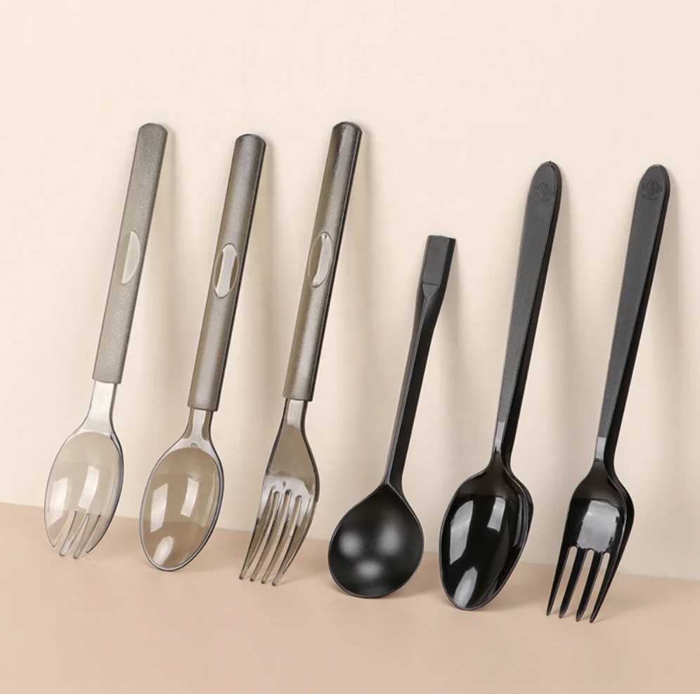 Custom Disposable Plastic Fork Spoon Food Grade Biodegradable Pp ...