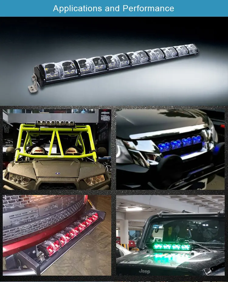 6 Brightness Controller Aurora 50 Inch Evolve Rgb Light Bar Roof ...