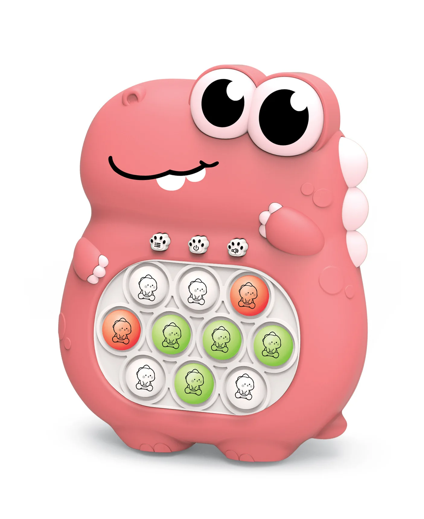 Dinosaur Rabbit Hamster Fast Push Puzzle Game - Eco-Friendly Memory Toy