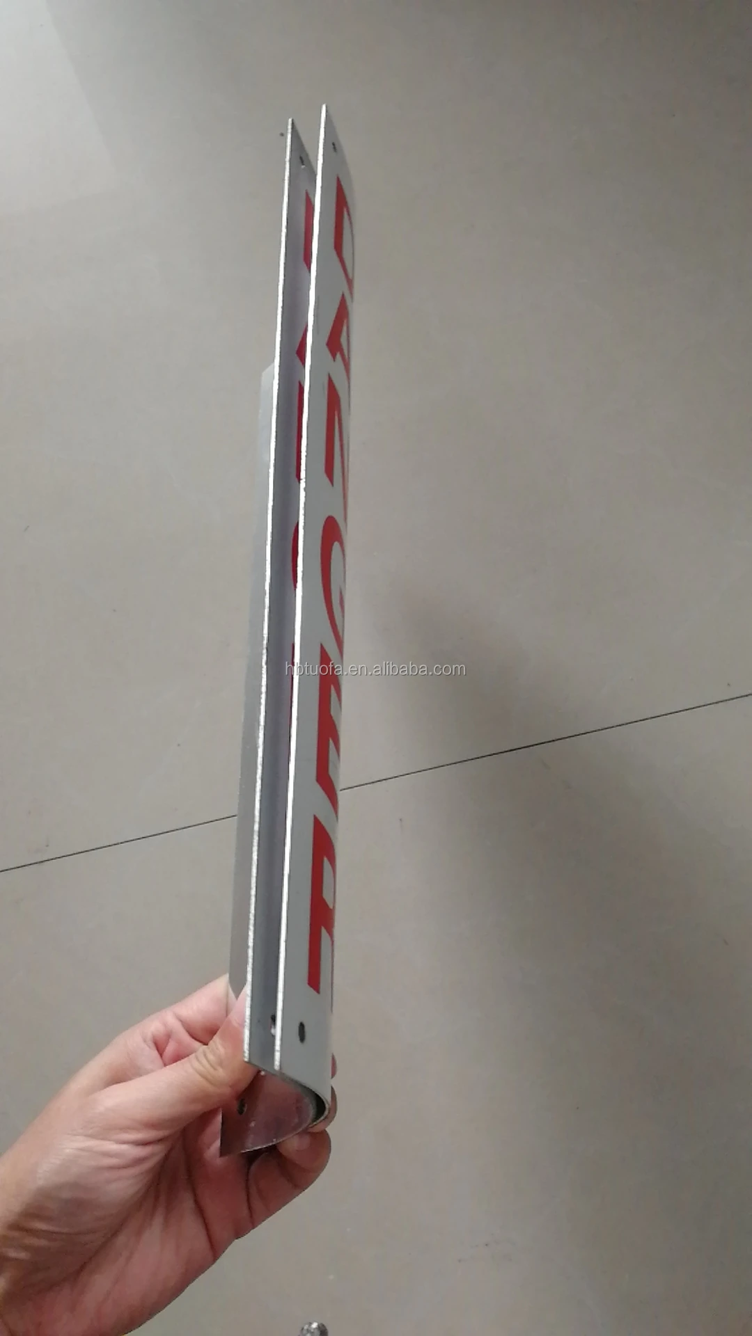 Enameled Danger Plate,Hatari Plate - Buy Danger Plate,Hatari Plate,Pole ...