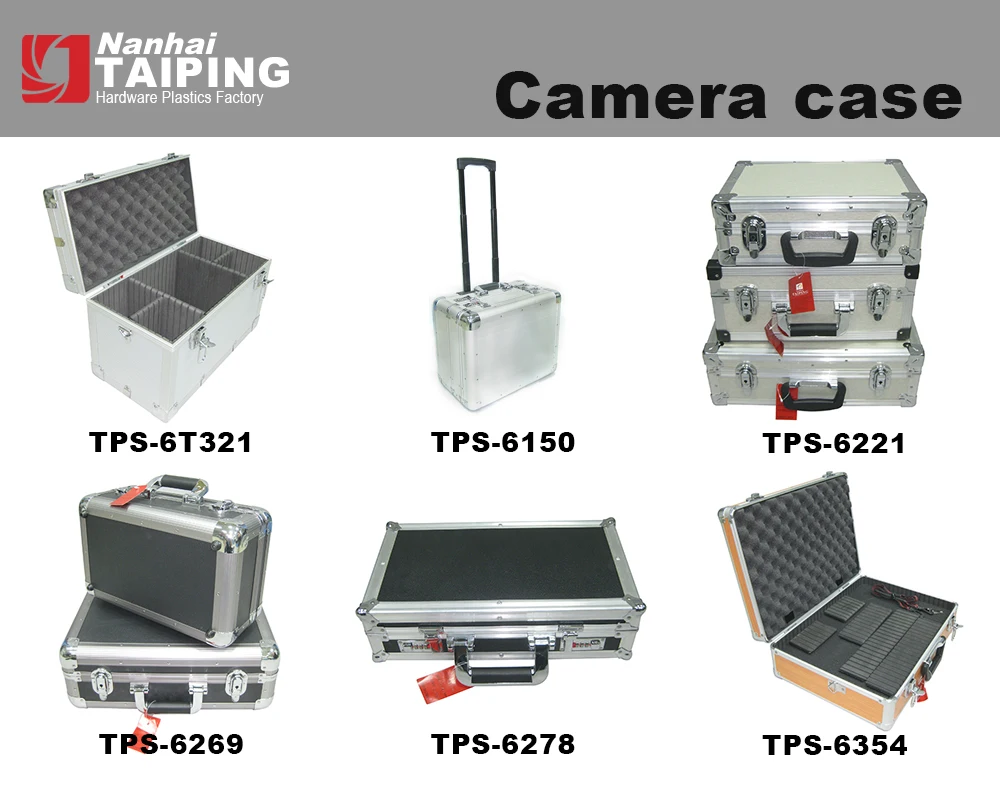 Rugged Tackle - Durable Aluminum Tool Box with Cantilever Tray
