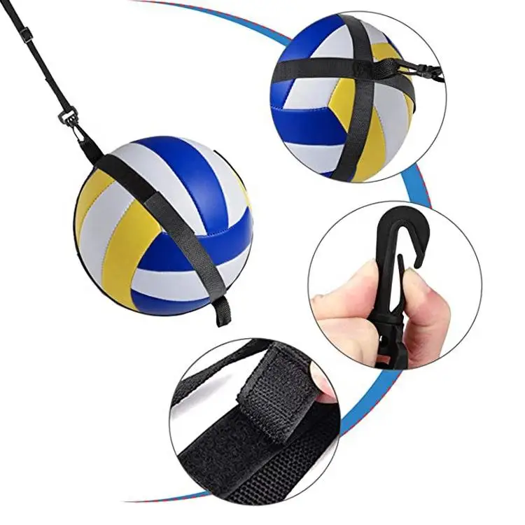 ActEarlier Volleyball Bouncing Trainer Ball Sleeve Jump Touch Spike ...