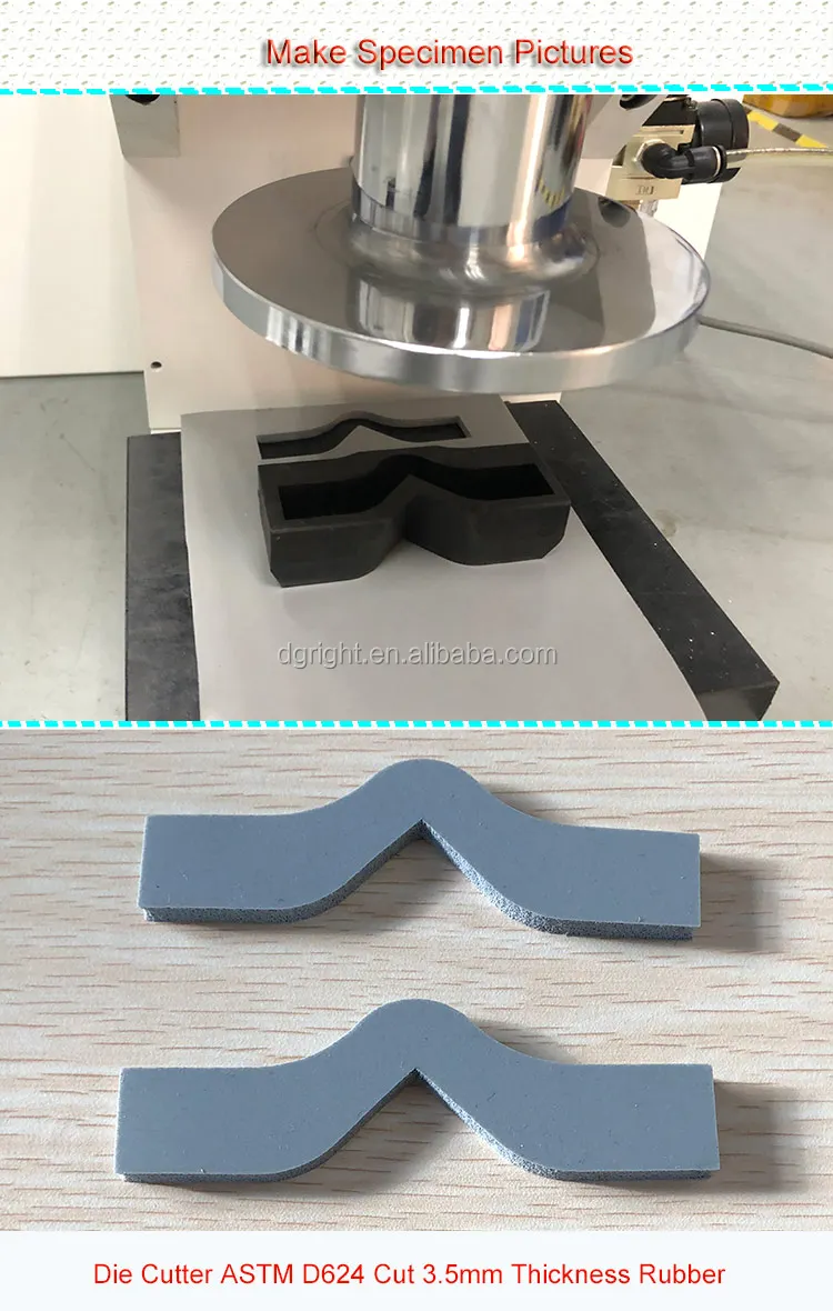 Astm D412 Dumbbell Shaped พลาสติกตัวอย่างเครื่องตัด,ยาง Dumbbell Shape ...