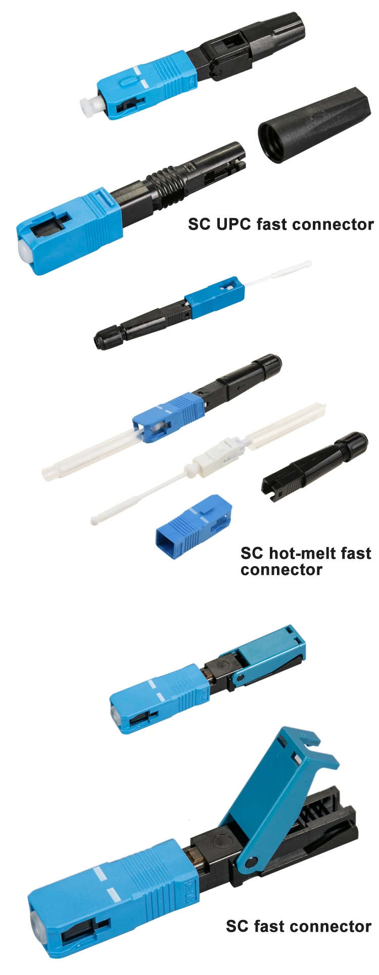 Yingfeng FC hot-melt LC pre embedded ftth rapid LC straight-through ...