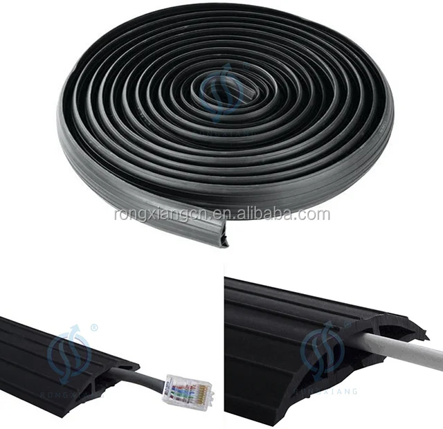 9 Meter PVC Cable Cover for Indoor and Outdoor Speed Bumps Providing ...