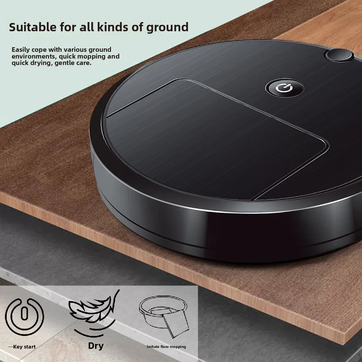 Auto Vacuum Robot Usb Charge Smart House Room Cleaning Robot Vacuum ...
