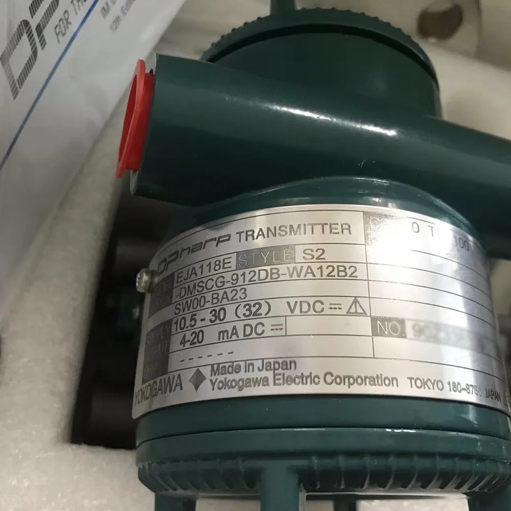 Yokogawa Eja118e-dmscg-912db-wa12b2sw00-ba23 Pressure Transmitter With ...