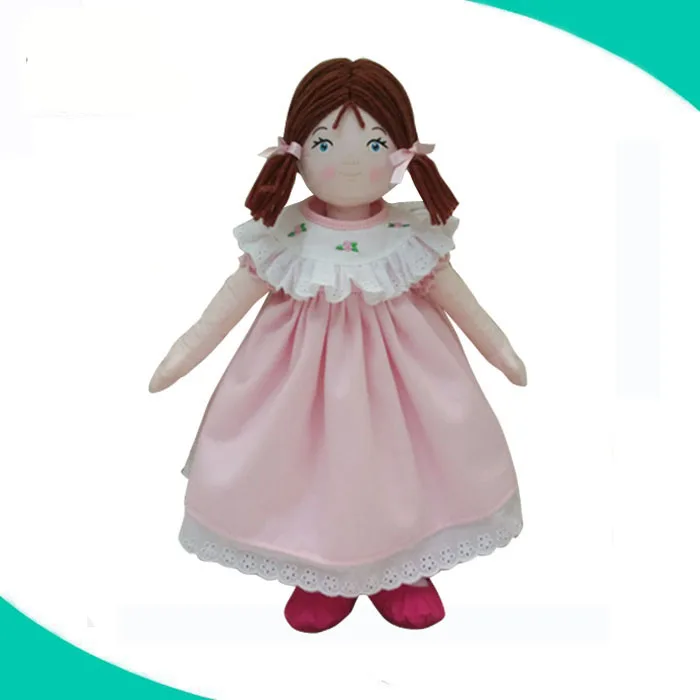 Wholesale Cute Human Doll Toys - Stuffed Plush Girl Rag Dolls
