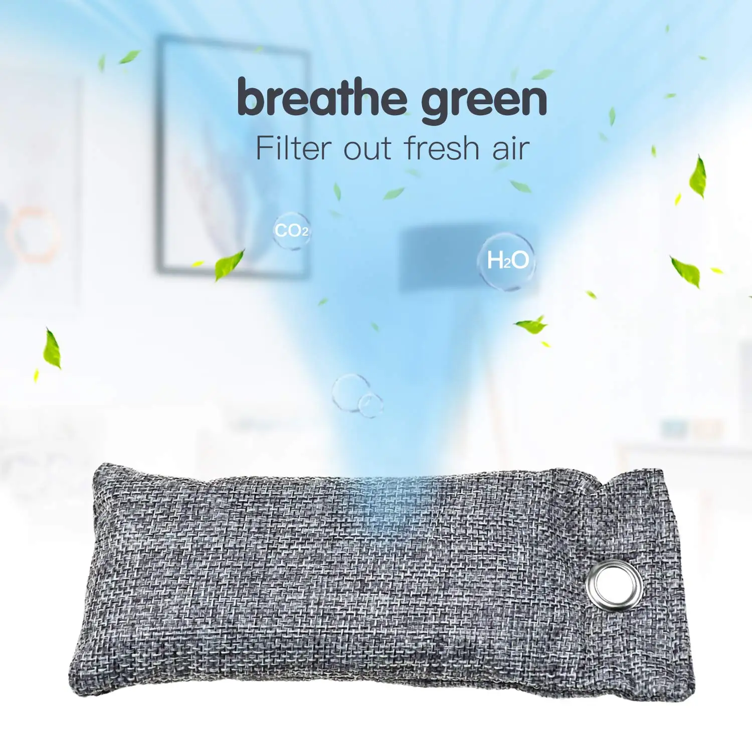 LEGREEN Bamboo Charcoal Bag - Efficient Odor Absorber