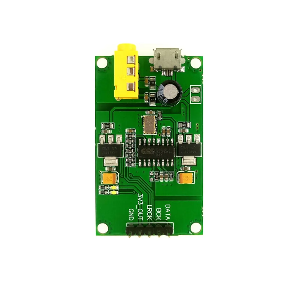 Taidacent ES9023P AUX Analog Output USB to I2S Converter for Raspberry PI