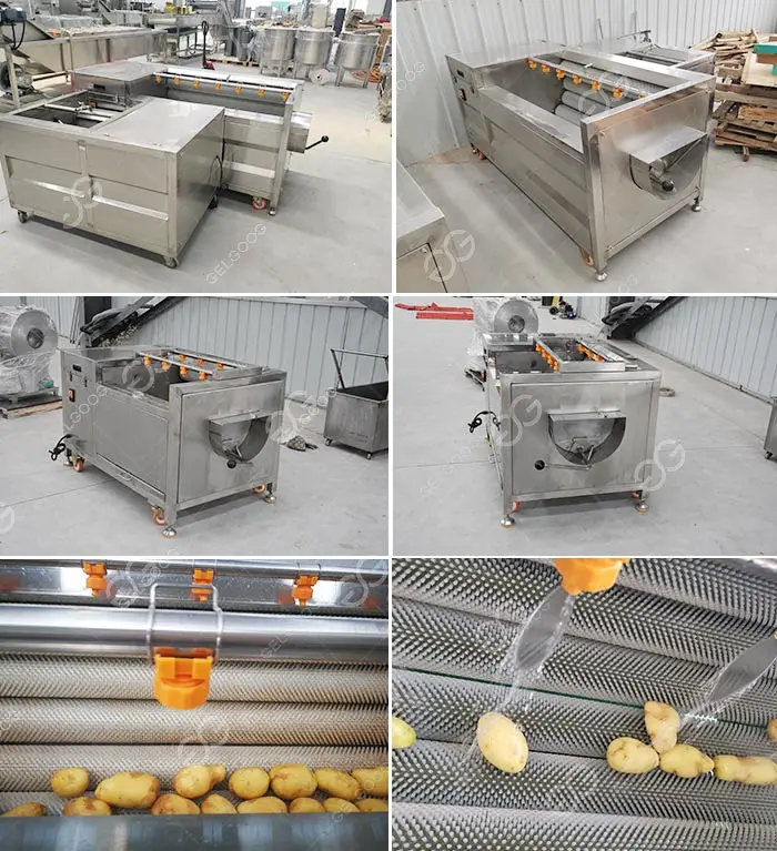 Automatic Electric Seafood Mussel Cleaning Machine