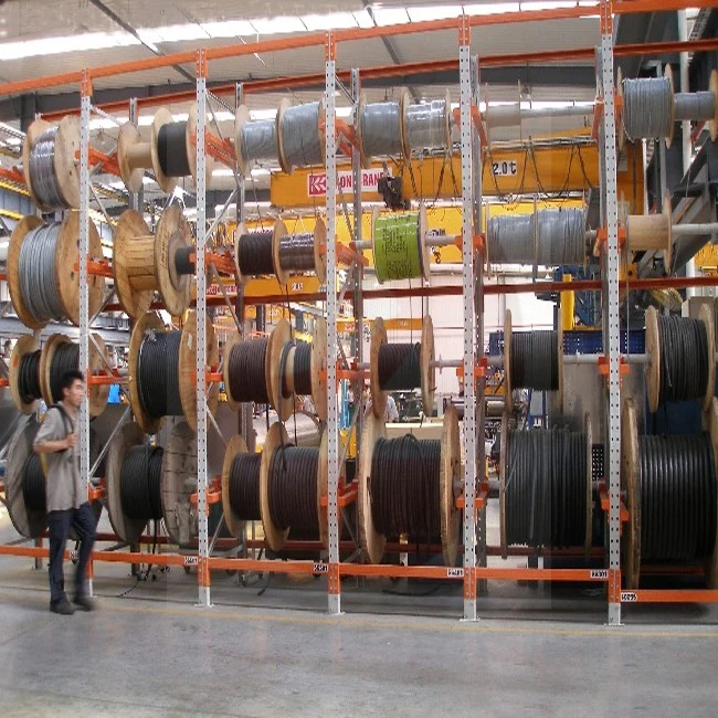 Heavy Duty Industry Cable Reel Storage Drum Rack - Durable Steel ...