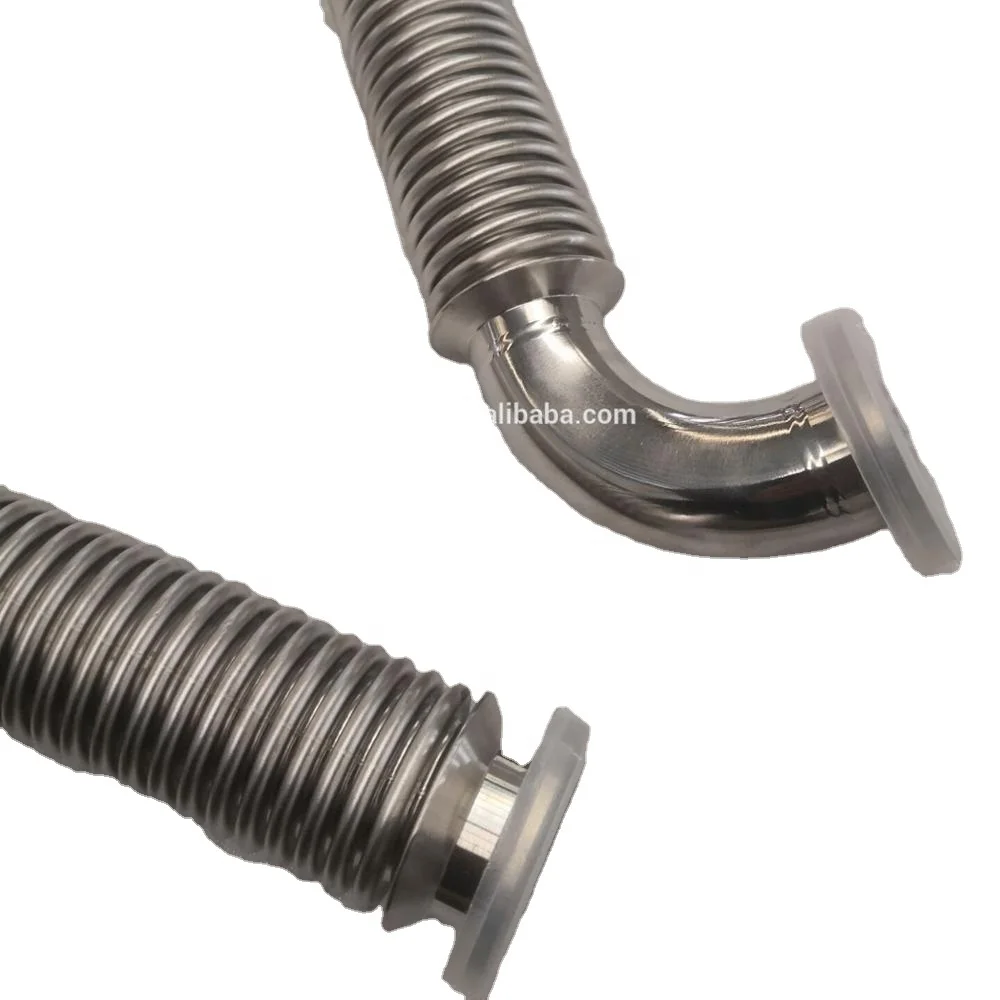 Stainless Steel Vacuum Bellow Kf40 Long Soft Kind Thin Wall - Buy Thin ...