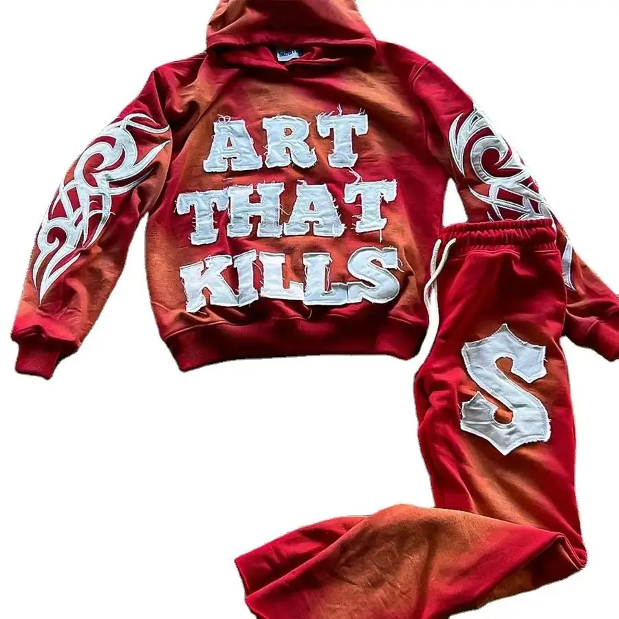 Shop Our 500gsm Heavyweight Custom Design Street Wear Tracksuit