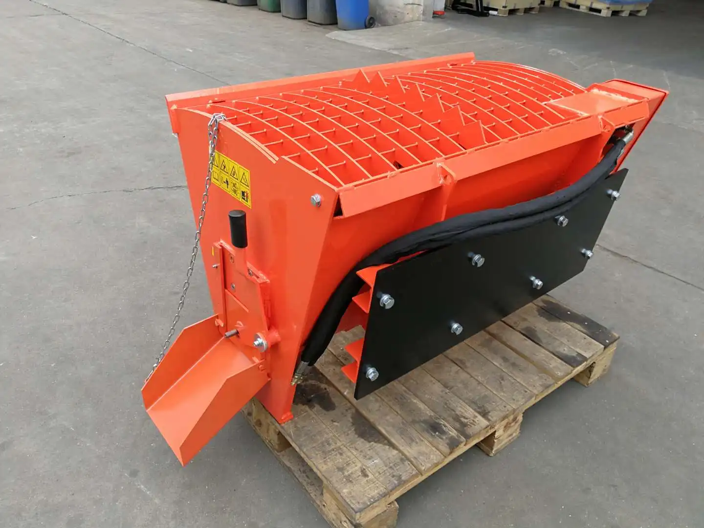 Tractor Mounted Mixer Bucket / Skid Steer Cement Mixer Attachment ...