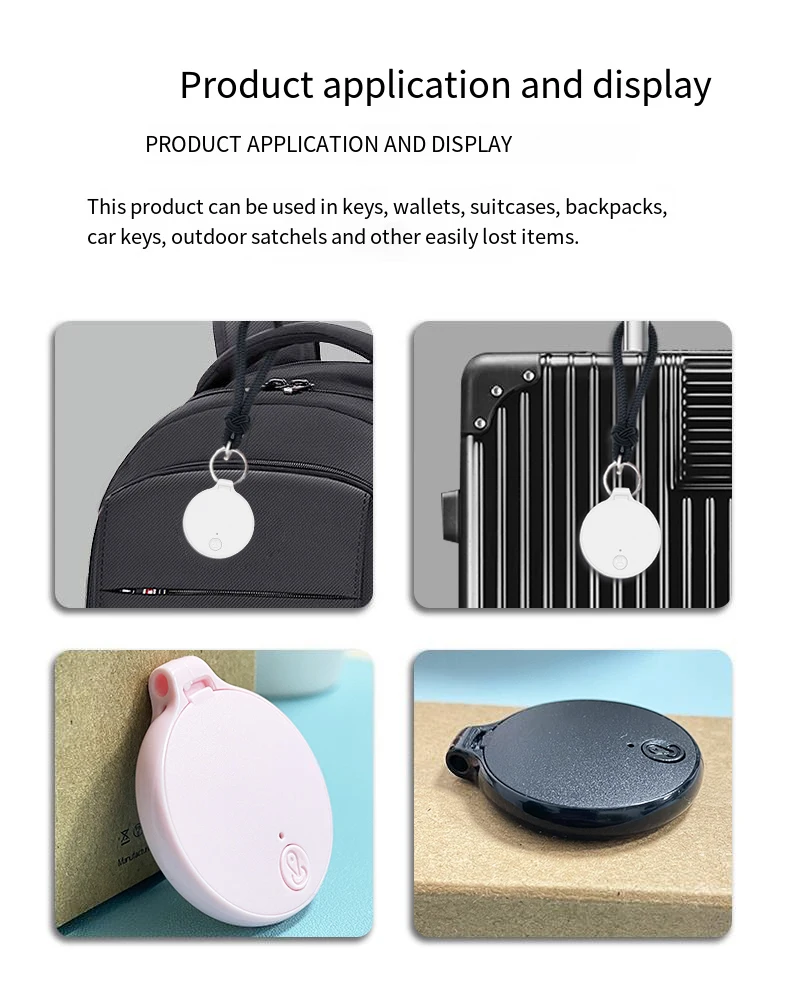 Airtag Mini Gps Tracker Anti Lost Tracking Device Smart Air Tag Key ...