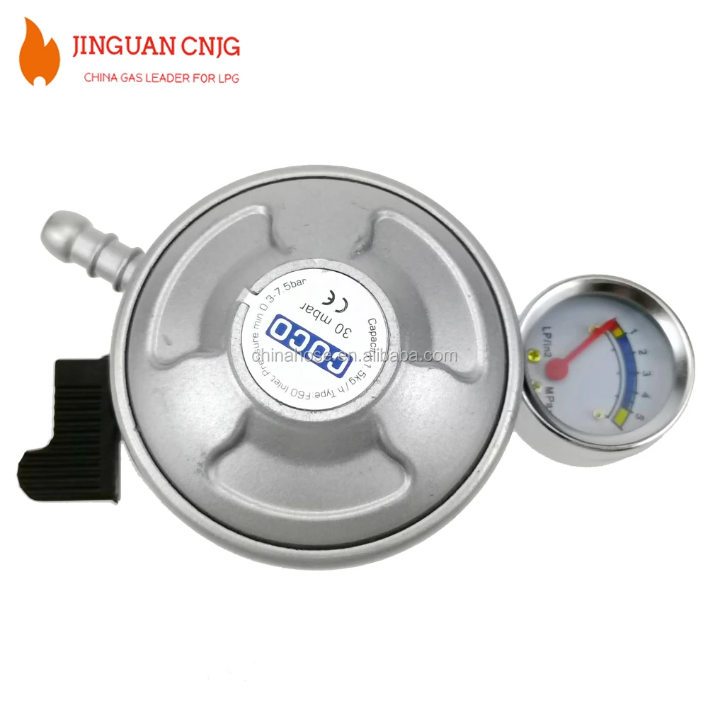 Lpg Gas Regulator With Gauge Gas Stove Regulator Safety Device ...