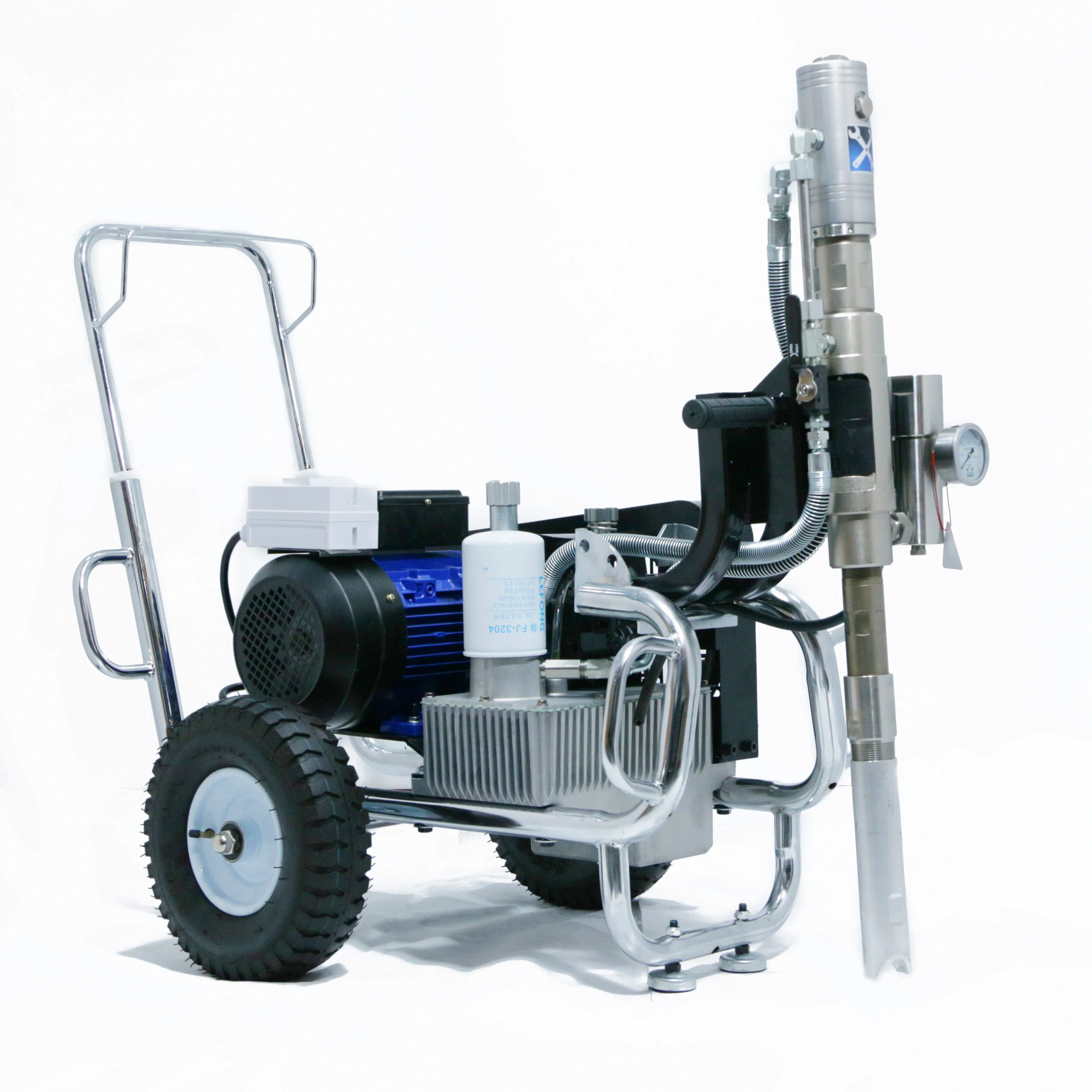 Airless Spraying Machine Skim Coat Materials Yanfeng PT970 Hydraulic ...