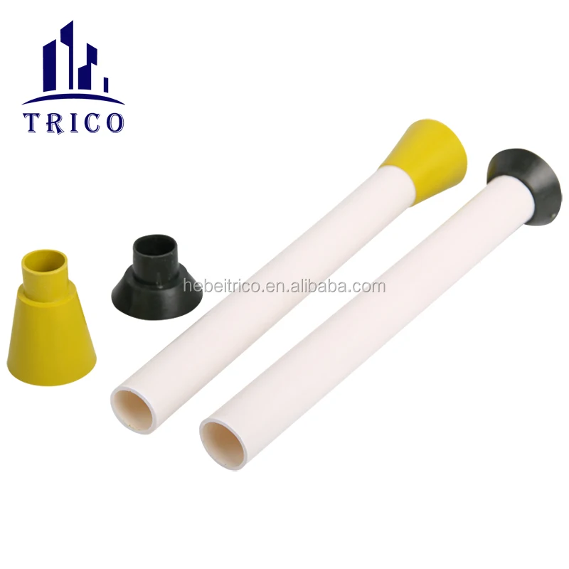 PVC 22mm Reusable Formwork Tie Rod Plastic Sleeve Cone