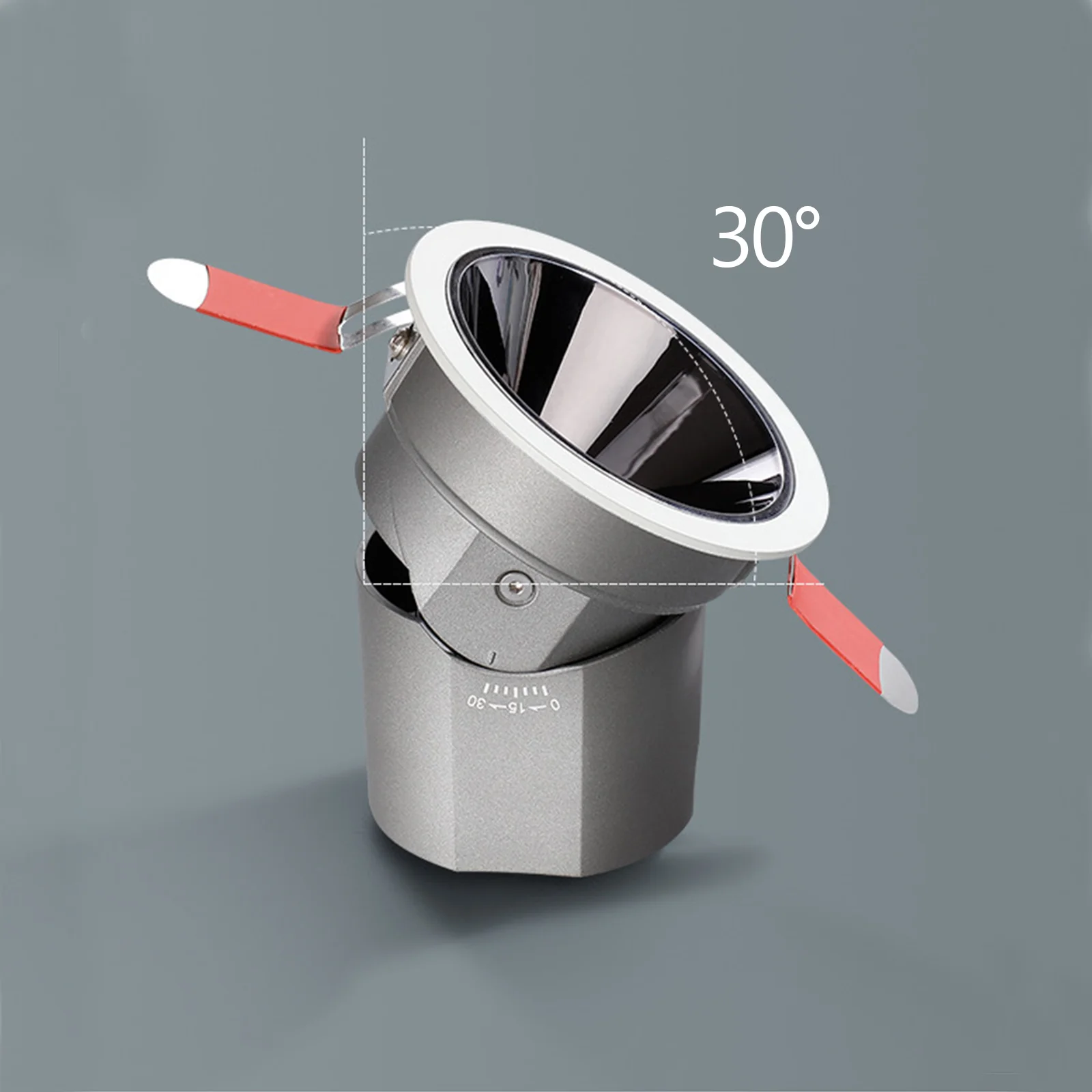 Matter Spotlight Rimless Aluminum Deep Cup Anti-glare Led Recessed Home ...