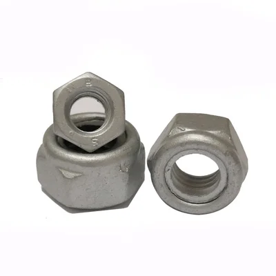 Nylon Insert Lock Nuts Carbon Steel Dacromet M15 Din985 - Buy Nylon ...