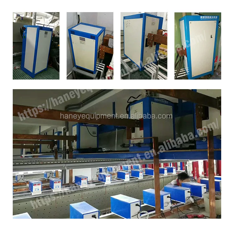 Haney 12v 500a Galvanic Industrial Zinc Metal Nickel Plating Pulse Electroplating Rectifier ...