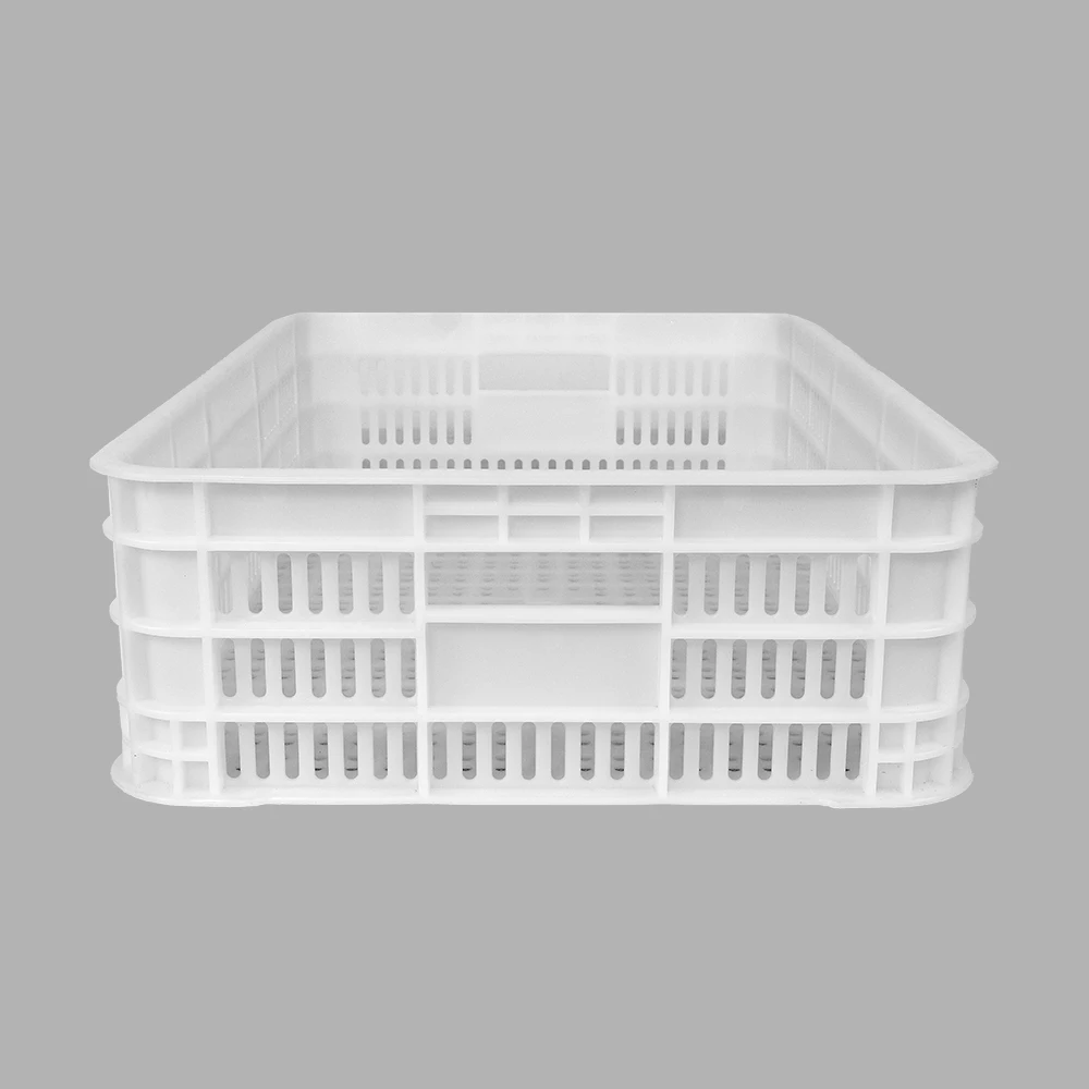 Fresh Food Distribution Mesh Crate Pp Plastic Turnover Basket Plastic ...