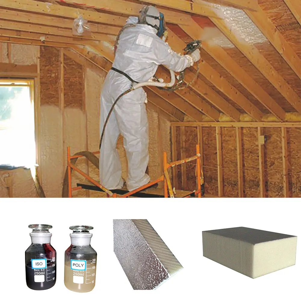 Closed Cell Spray Foam Insulation - Polyurethane Foam Barrels - OEM