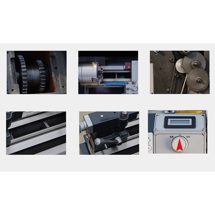 MT3 Spindle Taper Manual Mini Lathe - Easy to Operate