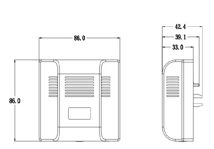 KNX Air Quality Sensor - CO2, PM 2.5, Temperature & Humidity