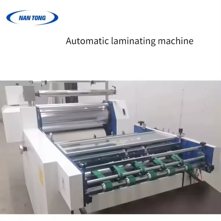 Semi-Automatic BOPP Laminating Machine Paper Processing Machinery with ...