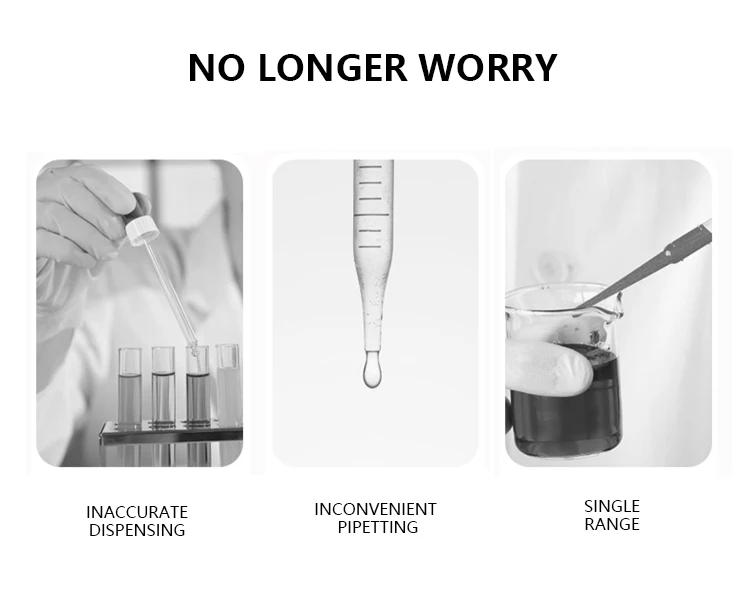 Drawell Non Autoclavable Adjustable Pipettes - Laboratory Precision