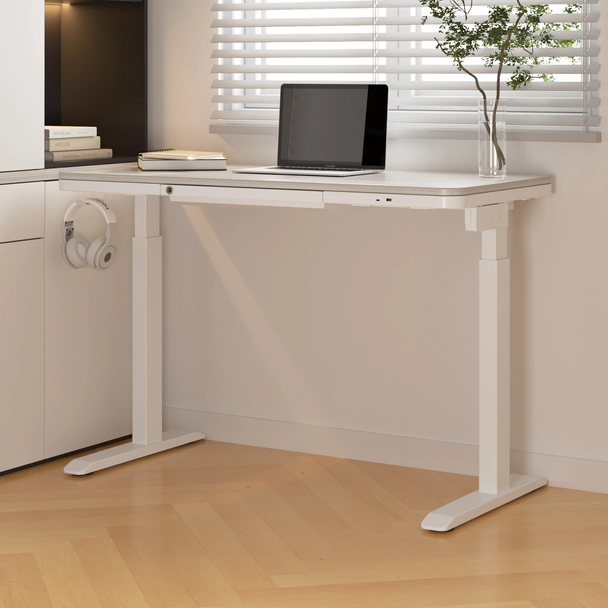 Office Desk Furniture Computer Gaming Table Electric Standing Desk with ...